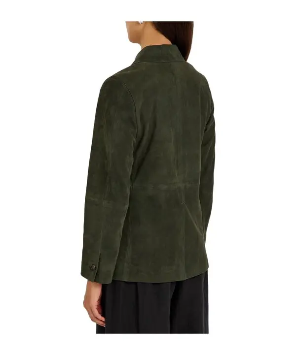 Vince Suede Jacket - Black