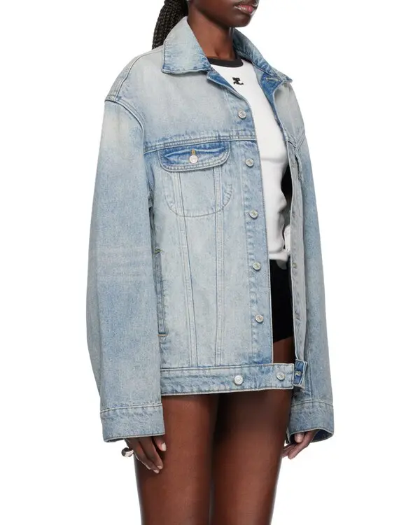 COURREGES Cocoon Denim Jacket