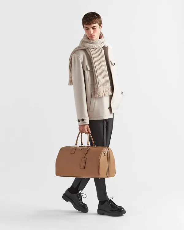 Prada Saffiano Leather Travel Bag