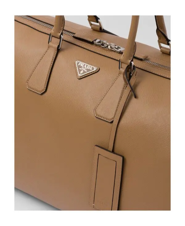 Prada Saffiano Leather Travel Bag