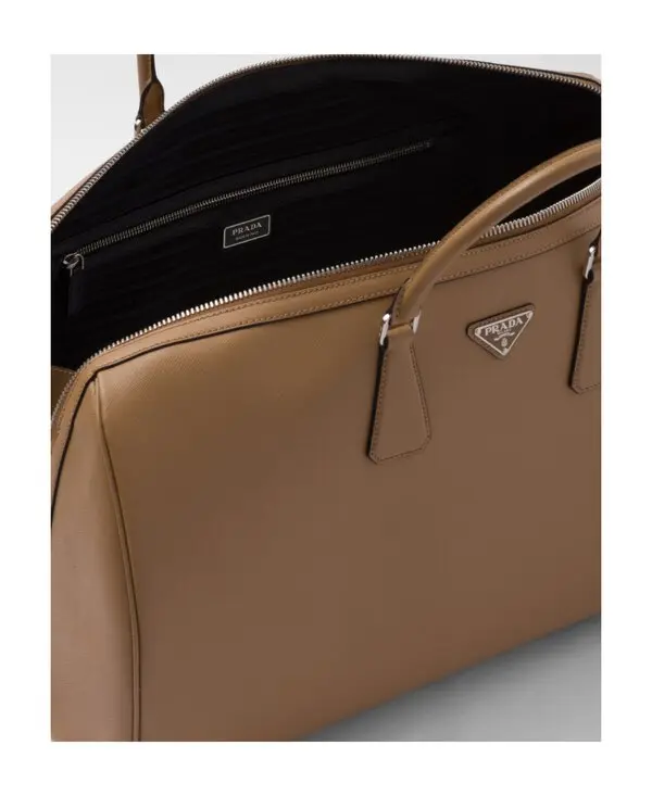 Prada Saffiano Leather Travel Bag
