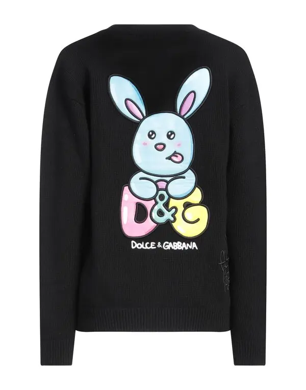 Dolce & Gabbana Wool Long-sleeve Coat