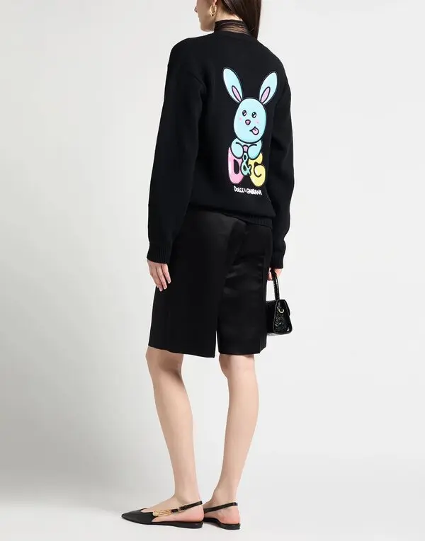 Dolce & Gabbana Wool Long-sleeve Coat