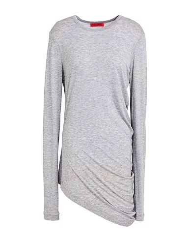 MAXCO. Solid Color Long-sleeve Crew Neck T-shirt