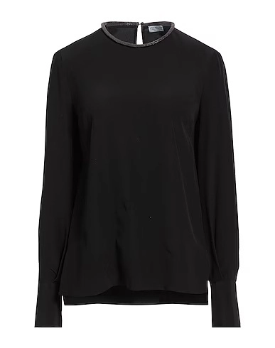 Brunello Cucinelli Simple Solid Color Top