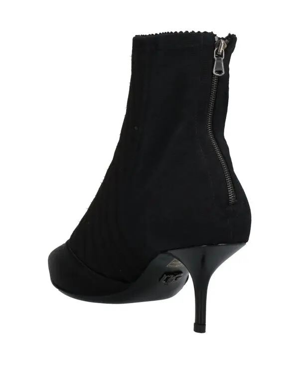 Dolce & Gabbana Solid Color Pointed-toe Ankle Boots