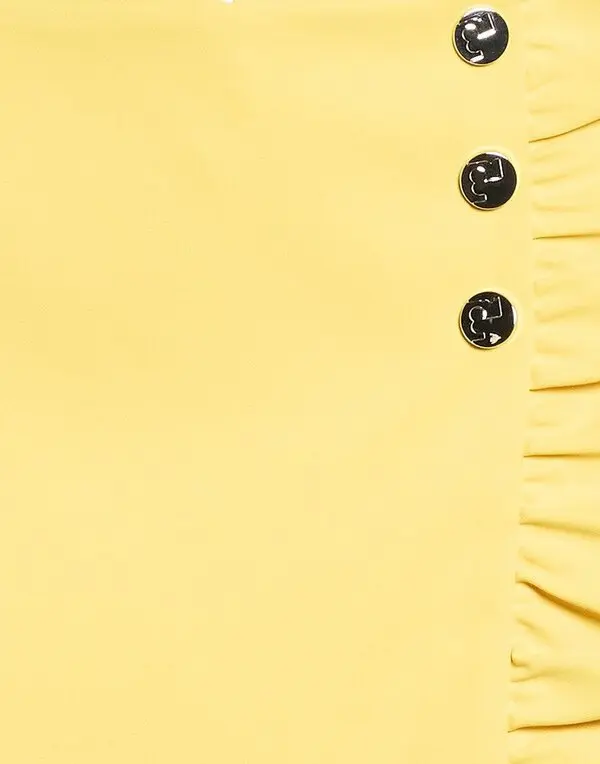 Tory Burch Ruffled Skirt With Snap Button Detail