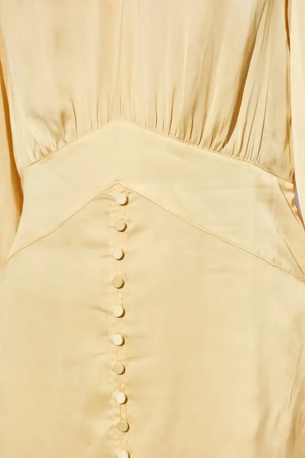 Zadig&Voltaire Rhodri Pleat Detailed Mini Dress