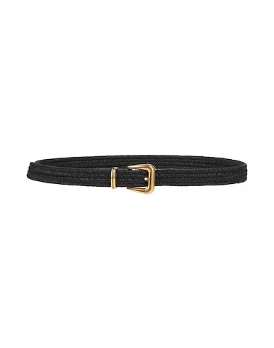Brunello Cucinelli Woven Leather Belt - Black
