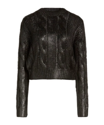 DIESEL® Solid-color Knitted Top