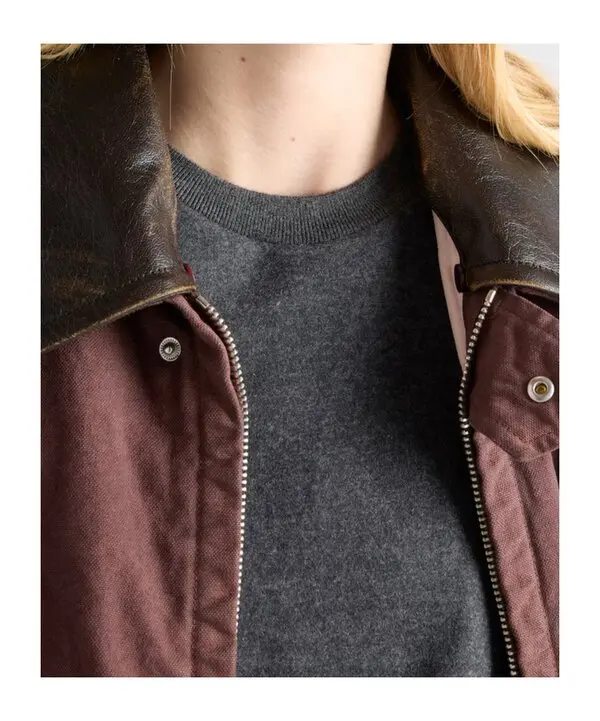 Prada Long-sleeved Wool And Cashmere T-shirt - Slate Ash