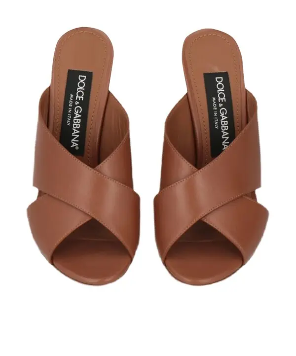 Dolce & Gabbana Minimalist Leather Sandals
