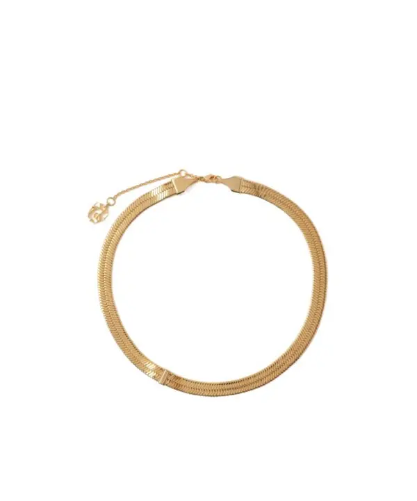 Burberry Engraved Check Necklace