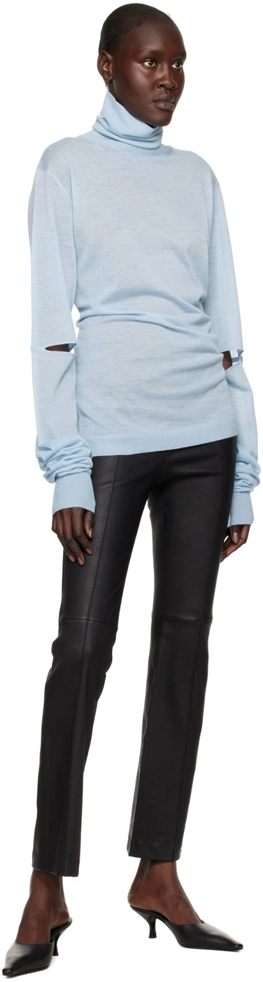 Helmut Lang Cut-out High-neck Sweater