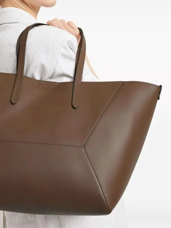 Brunello Cucinelli Monili Shopping Bag - Brown