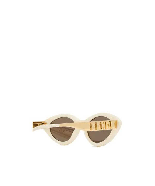 Fendi Narrow Cat-eye Sunglasses
