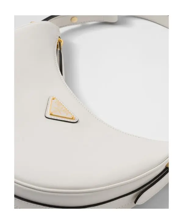 Prada Arqué Small Leather Shoulder Bag