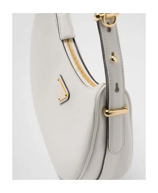 Prada Arqué Small Leather Shoulder Bag
