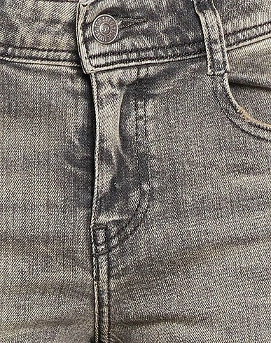 DIESEL® Stretch Denim Flared Pants - Gray
