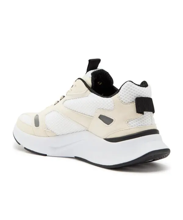 Valentino Garavani Mesh And Suede Lace-up Sneakers
