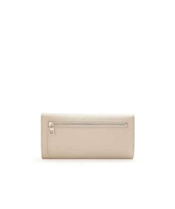 Loewe Continental Wallet In Pebble Grain Calf
