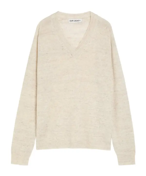 Our Legacy V-neck Knit Sweater