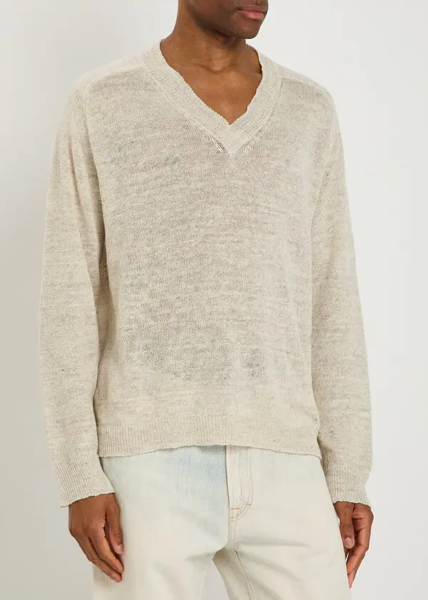 Our Legacy V-neck Knit Sweater