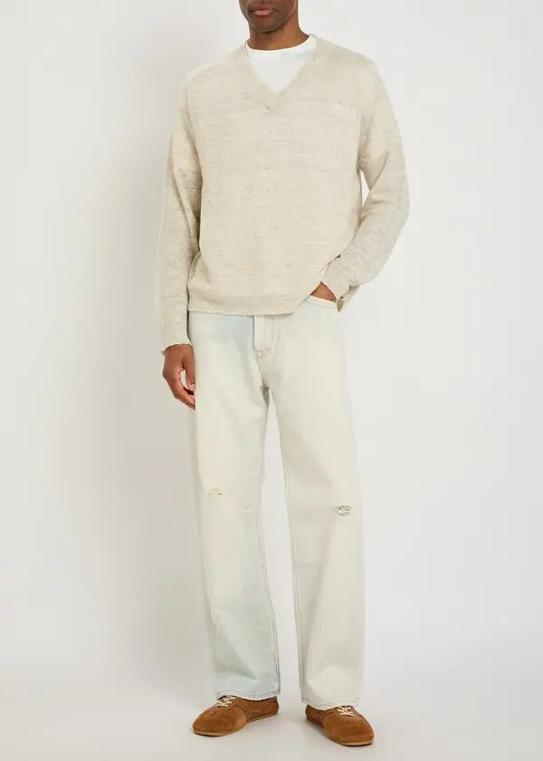 Our Legacy V-neck Knit Sweater