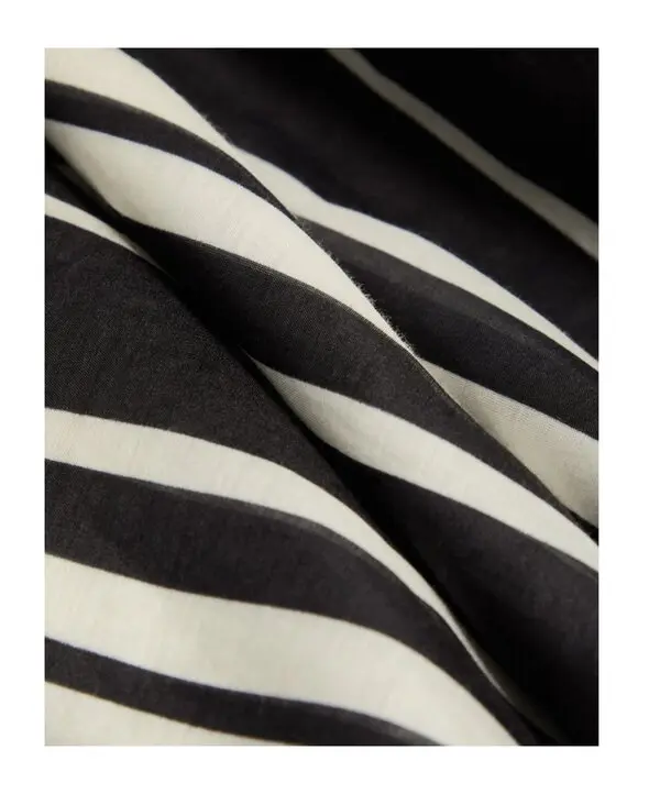 Tory Burch Striped Sheer Kaftan Dress