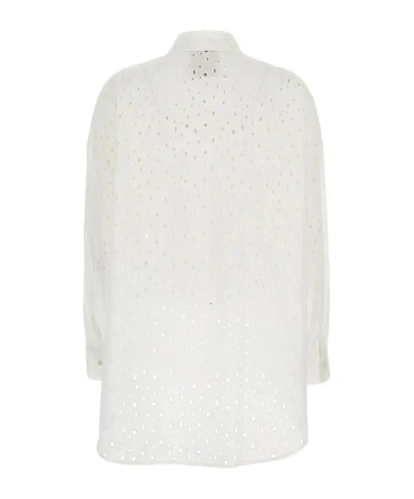 SEMICOUTURE Long-sleeved Shirt With Cut-out Detail