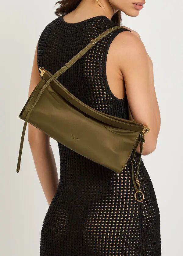 Alaïa Nylon Shoulder Bag