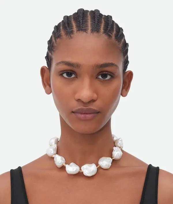 Bottega Veneta Freshwater Pearl Necklace