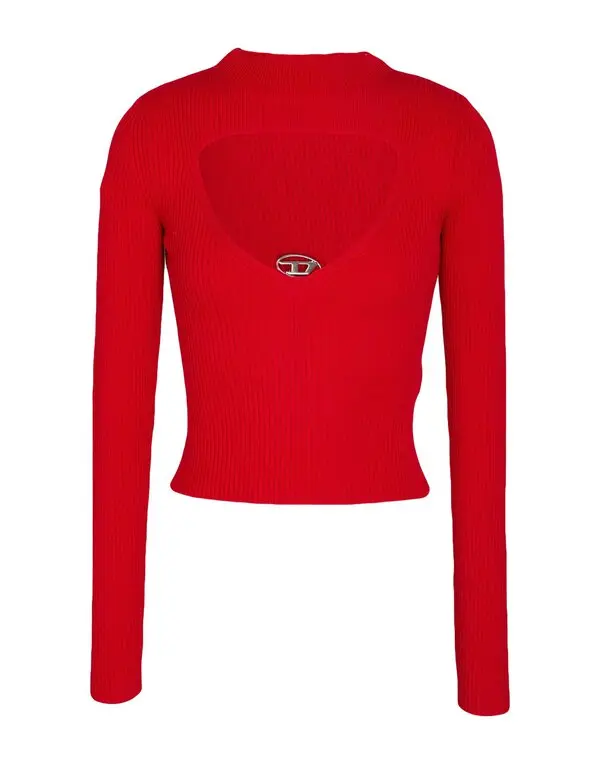 DIESEL® Solid Color Wool Knit Sweater