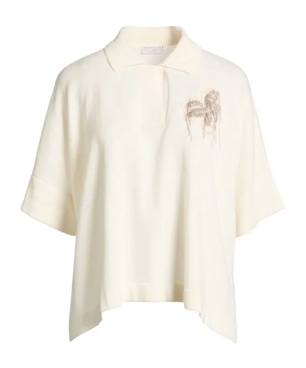Brunello Cucinelli Cashmere Jumper With Appliqués