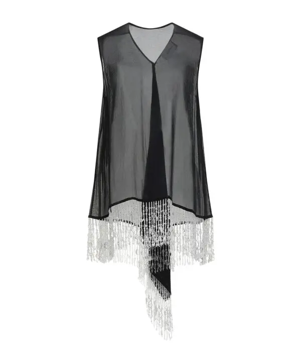 Sportmax Fringed Hem Vest