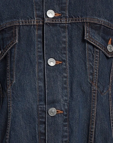 Balenciaga Dark Wash Denim Trucker Jacket