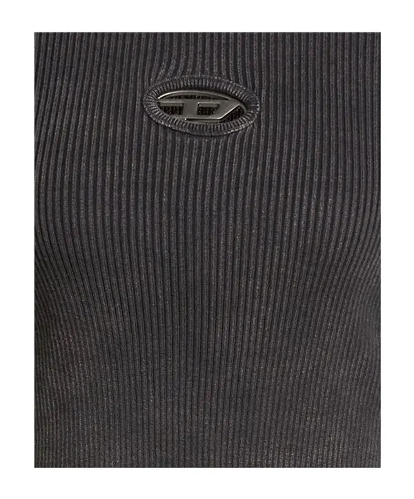 DIESEL® Ribbed Knit Crewneck Jumper