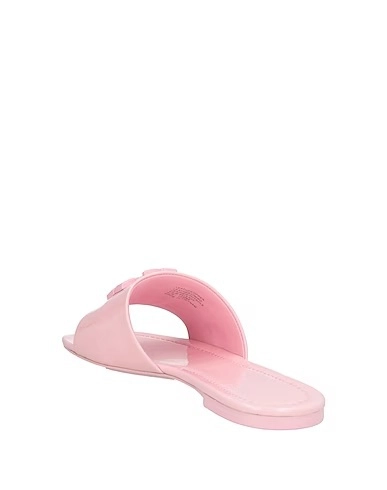 Tory Burch Patent Leather Logo Slippers