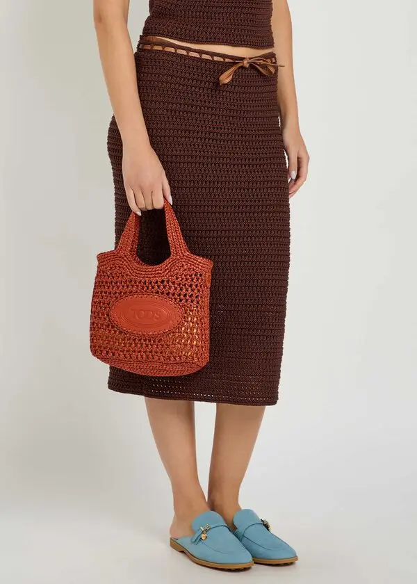 TOD'S Rattan Handbag