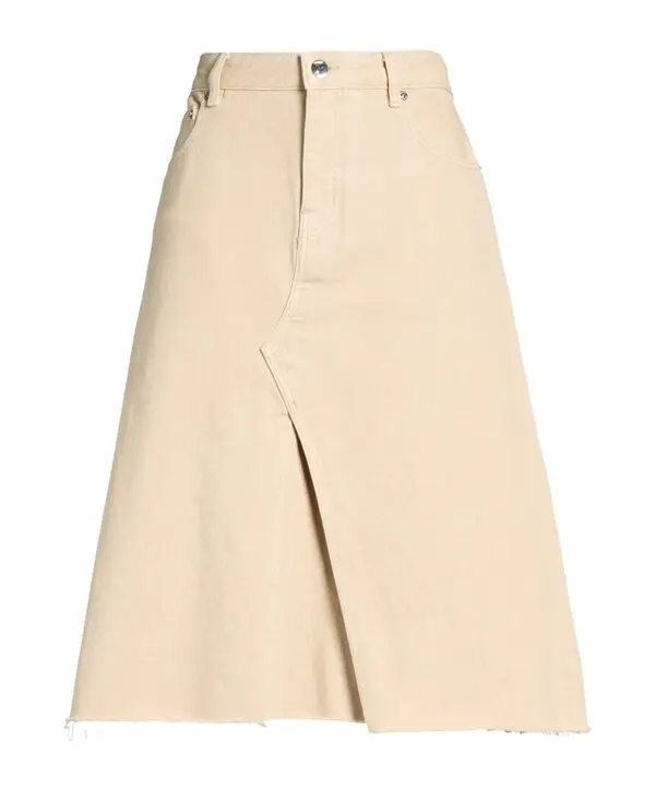 Tory Burch A-line Skirt With Button-zip Fly