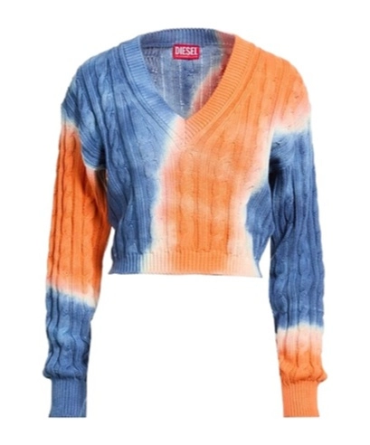 DIESEL® Tie-dyed Sweater - Blue
