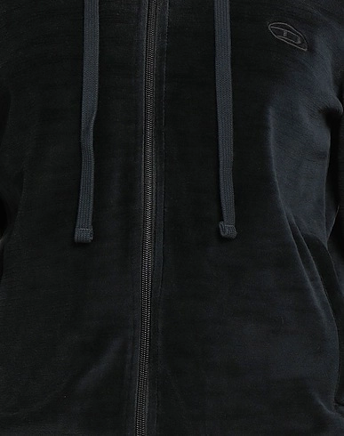 DIESEL® Velvet Hooded Zip Up Jacket