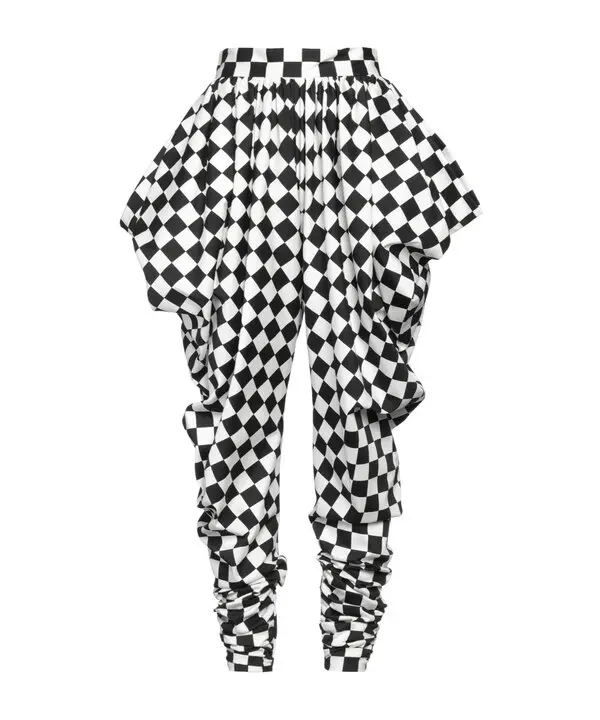 Dolce & Gabbana Plaid Tapered Pants