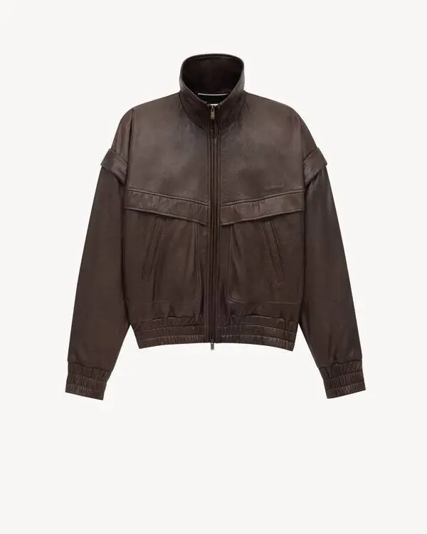 Saint Laurent Zip-up Bomber Jacket