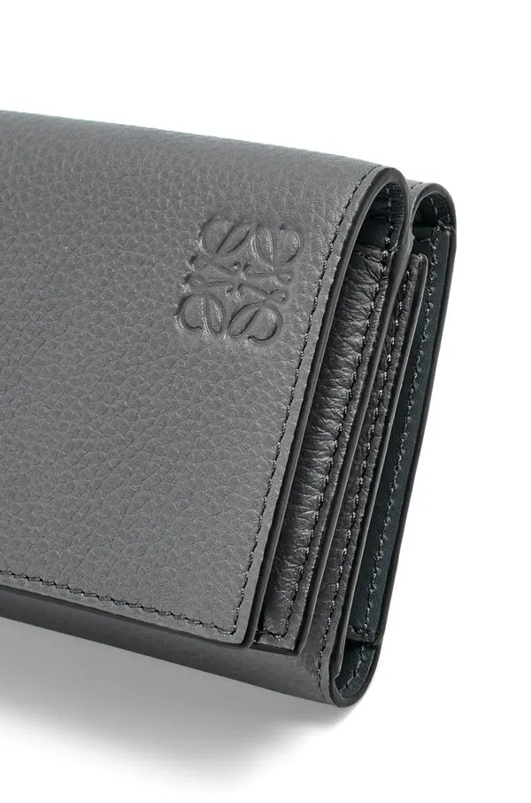 Loewe Trifold Wallet In Soft Grained Calfskin