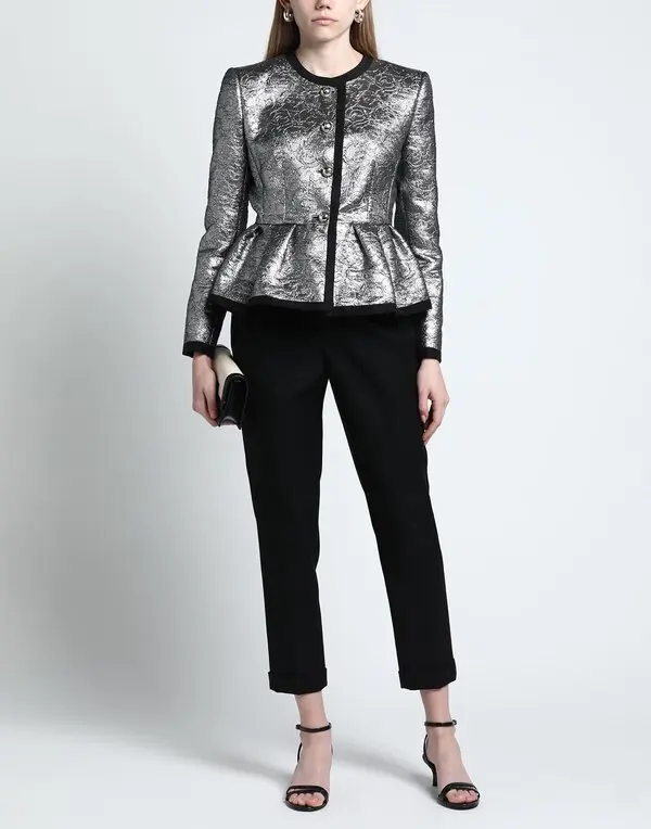 Dolce & Gabbana Two-tone Brocade Long Sleeve Blazer