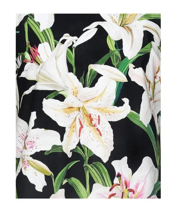 Dolce & Gabbana Floral Print Short Sleeve Top