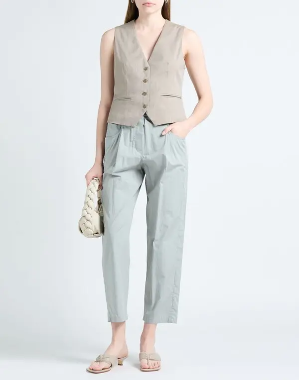 Brunello Cucinelli Solid Color Tapered Trousers