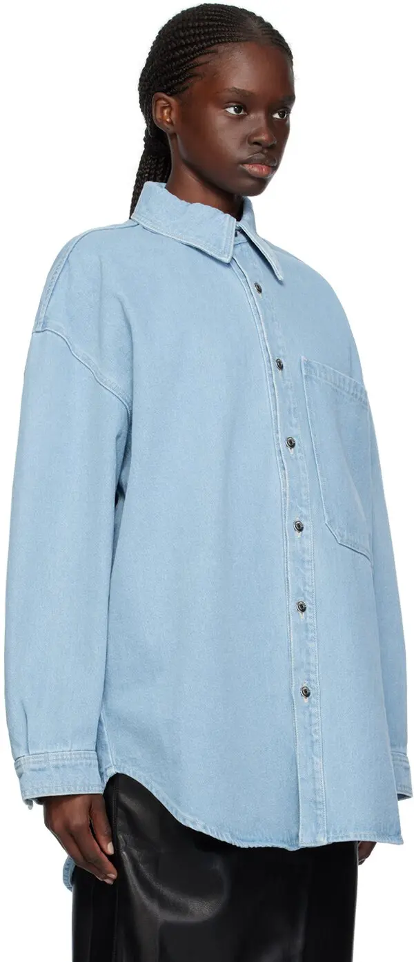 Nanushka Pocket Denim Shirt