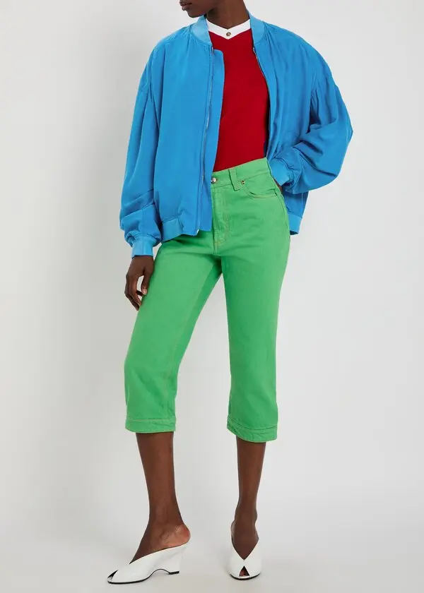Versace Poplin Bomber Jacket